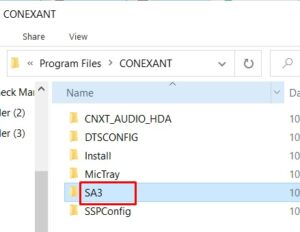 fixed failed to create conexant audio factory