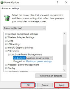 PCI Express Link State Power Management | Purpose and What to Do - wingeek