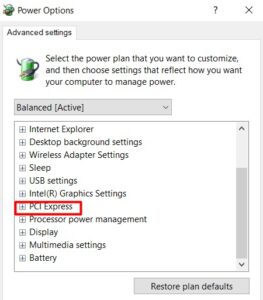 PCI Express Link State Power Management | Purpose and What to Do - wingeek