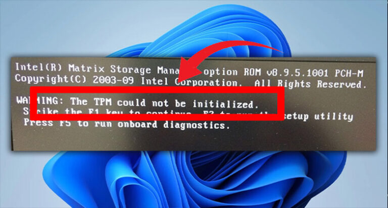 [6 Fixes] TPM Could Not Be Initialized on Windows 11 - wingeek