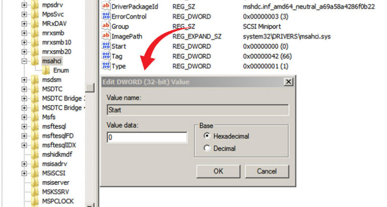 AHCI Registry Fix Windows 7 (Easy Guide to Solve) - wingeek