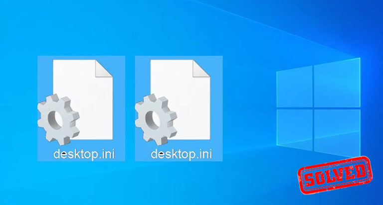 How to Prevent Desktop INI From Being Created (Easy Guidelines) - wingeek