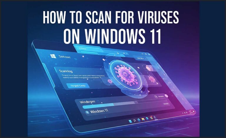 How to Scan for Viruses on Windows 11 Like a Pro