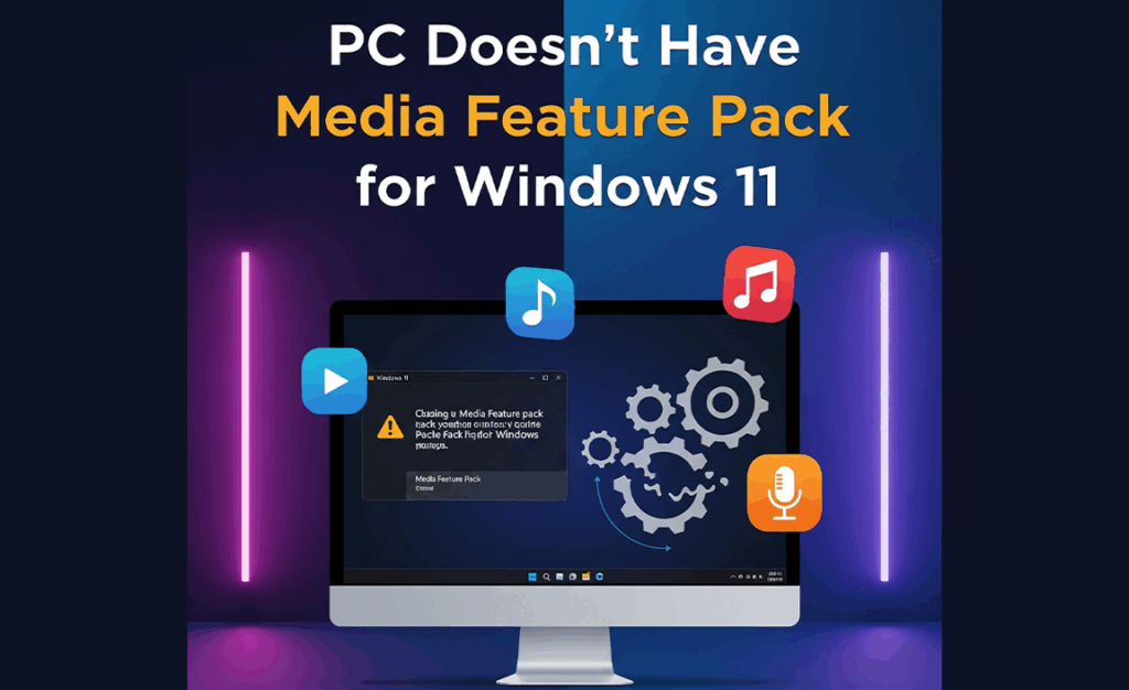 Fix PC Missing Media Feature Pack Windows 11