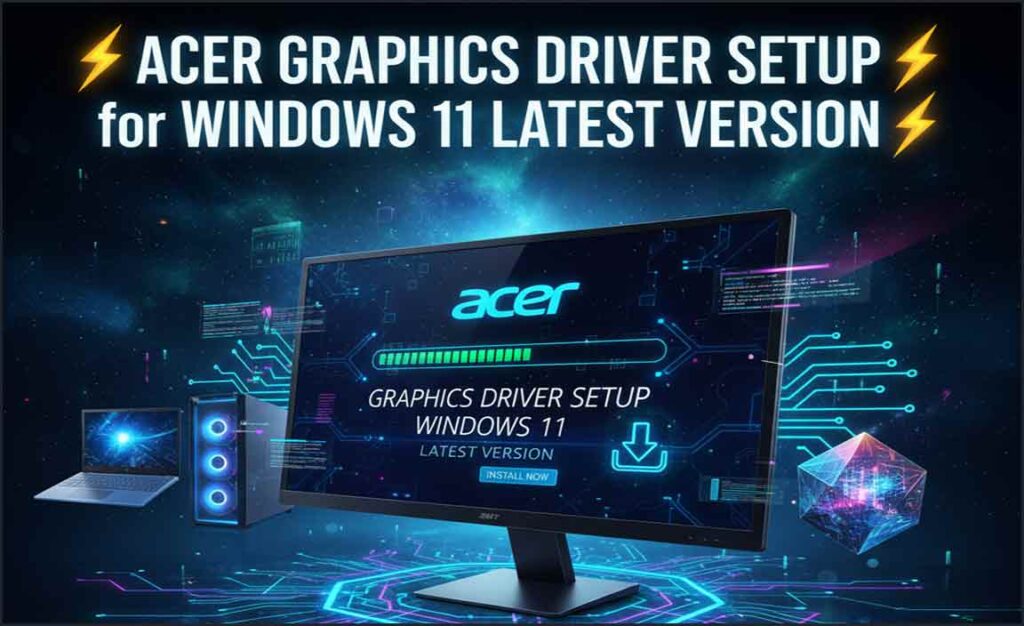 Acer Graphics Driver Setup For Windows 11: Latest Version - wingeek