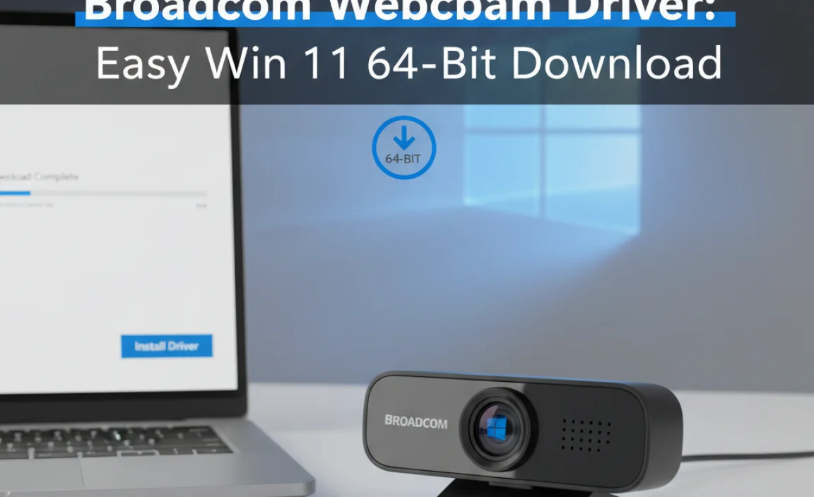 Broadcom Webcam Driver: Easy Win 11 64-Bit Download - wingeek