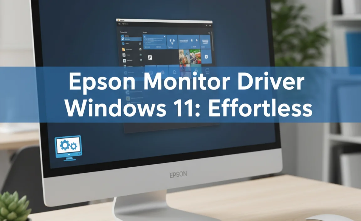 Epson Monitor Driver Windows 11: Effortless - wingeek