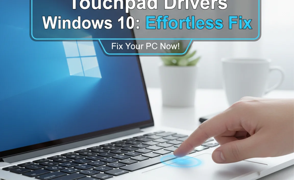 Touchpad Drivers Windows 10: **Effortless** Fix - wingeek