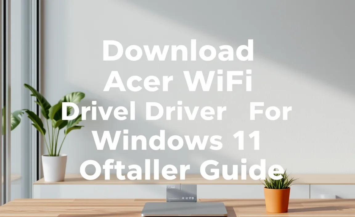 Download Acer Wifi Install Driver For Windows 11 Offline - wingeek