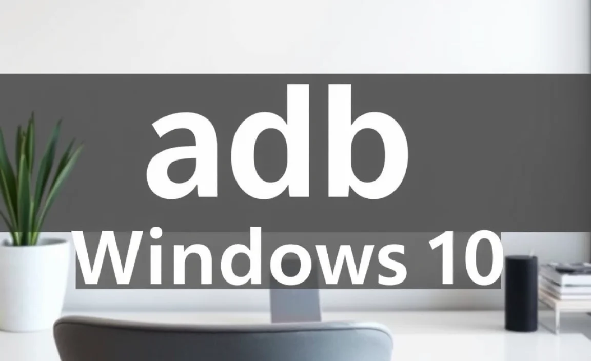 Download Adb For Windows 10: Quick & Easy Guide! - wingeek