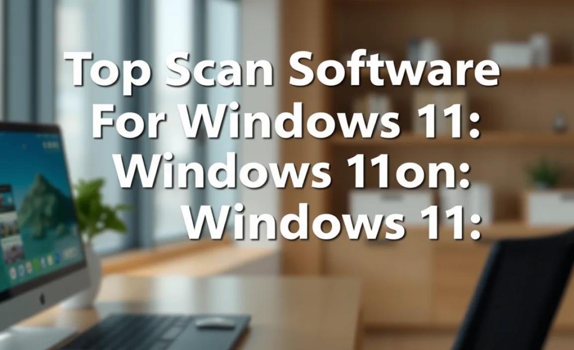Top Scan Software For Windows 11: Boost Efficiency - wingeek
