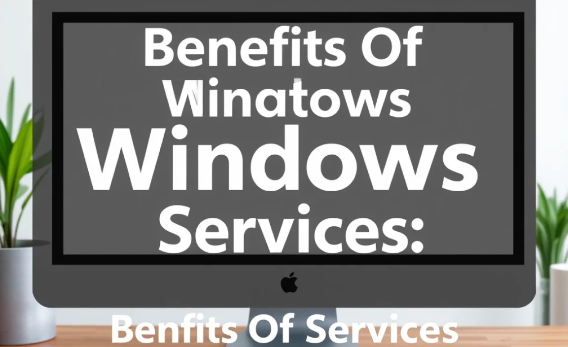Benefits Of Windows Services: Step By Step Guide - wingeek