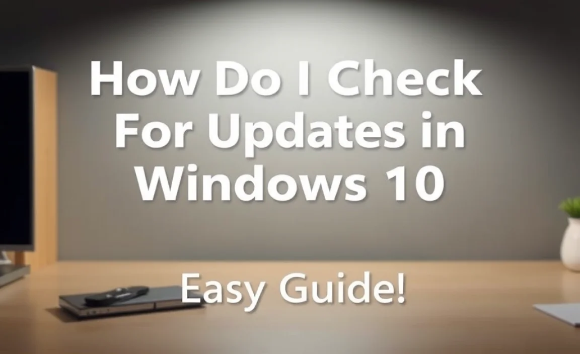 How Do I Check For Updates In Windows 10? Easy Guide! - wingeek