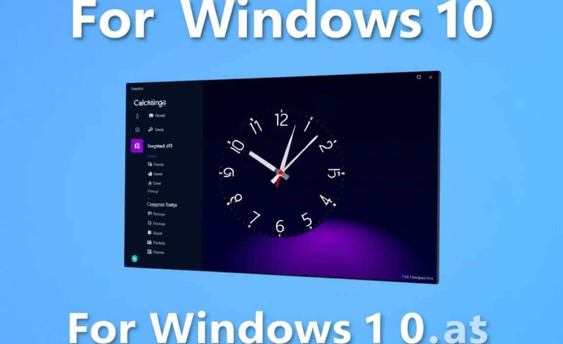 Top Clock Widget For Windows 10: Enhance Your Desktop! - wingeek
