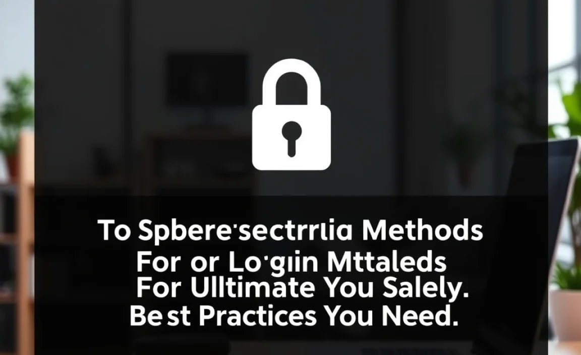 Top Cybersecurity Secure Login Methods For Ultimate Safety - wingeek