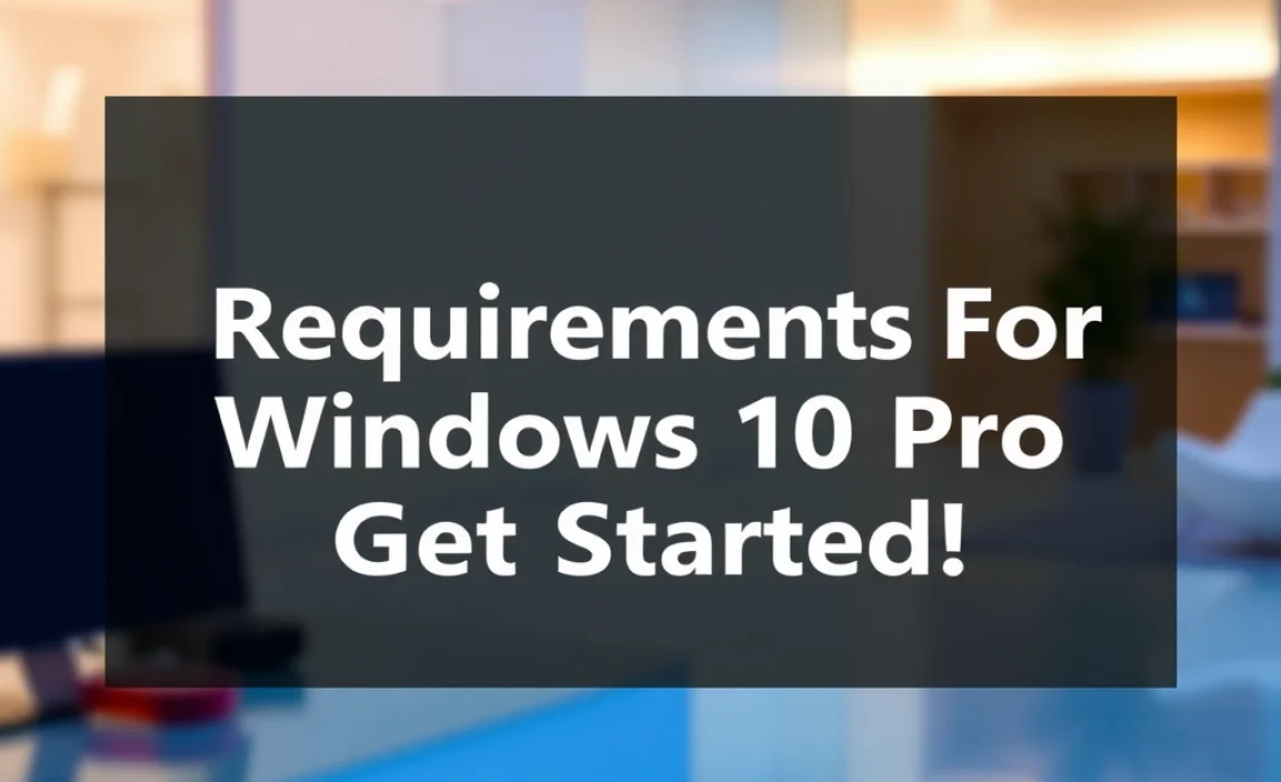 Essential Requirements For Windows 10 Pro: Get Started! - wingeek