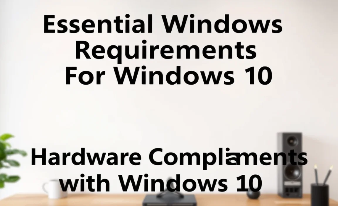 Essential Windows Requirements For Windows 10 Explained - wingeek