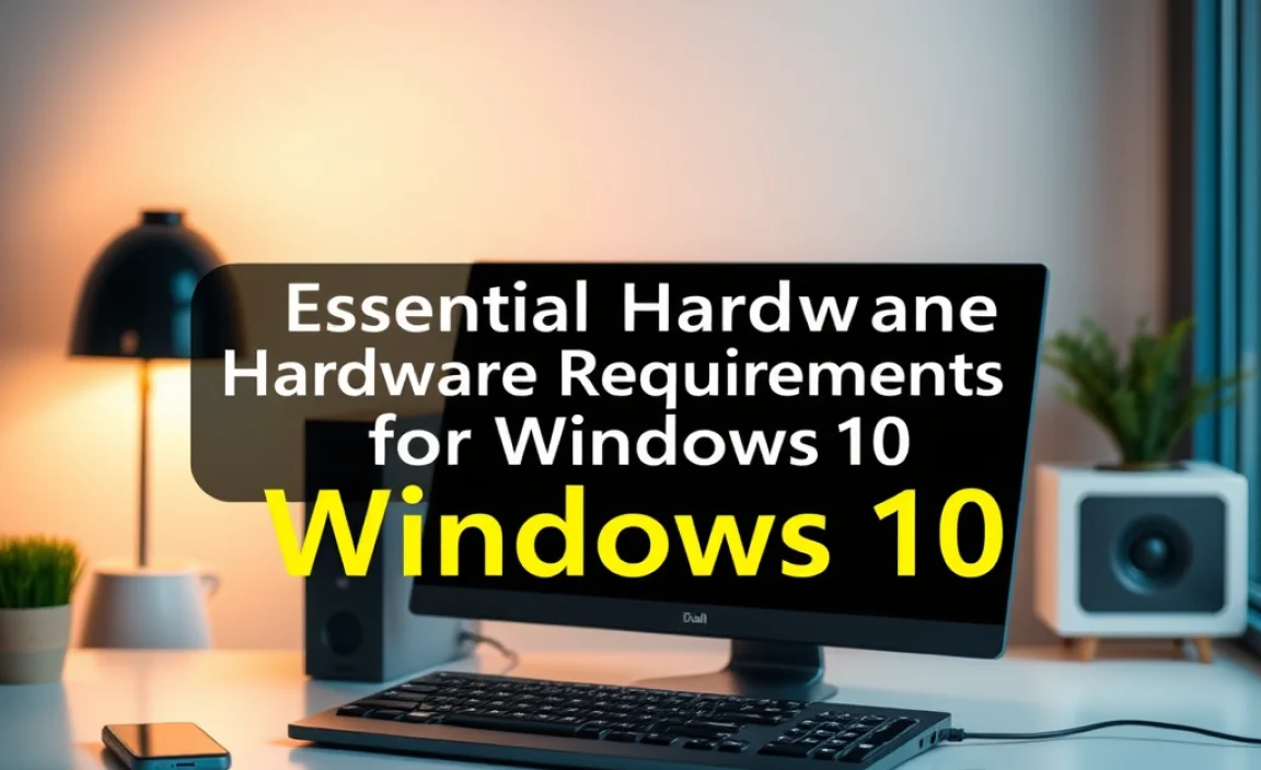 Essential Hardware Requirements For Windows 10 Explained - wingeek