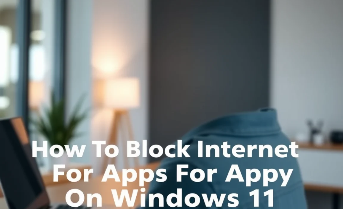 Block Internet For Apps On Windows 11: Easy Guide - wingeek