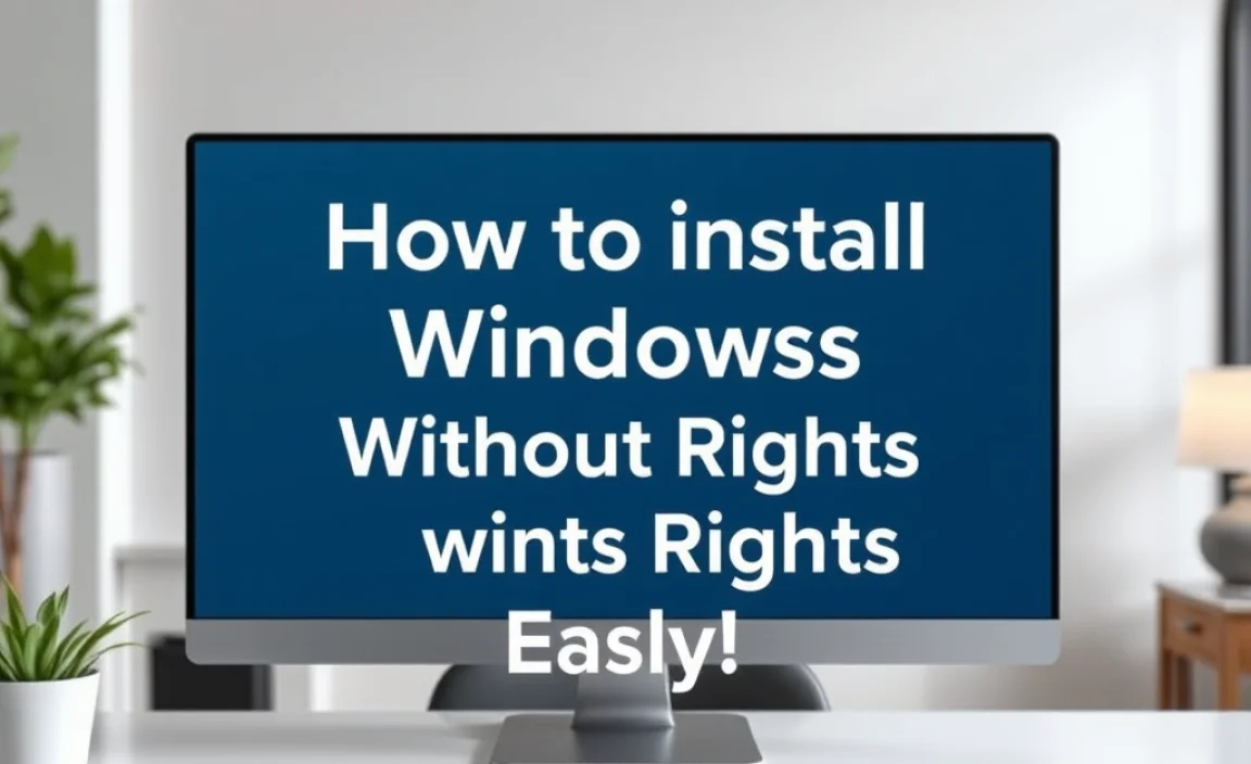 How To Clean Install Windows Without Admin Rights Easily - wingeek