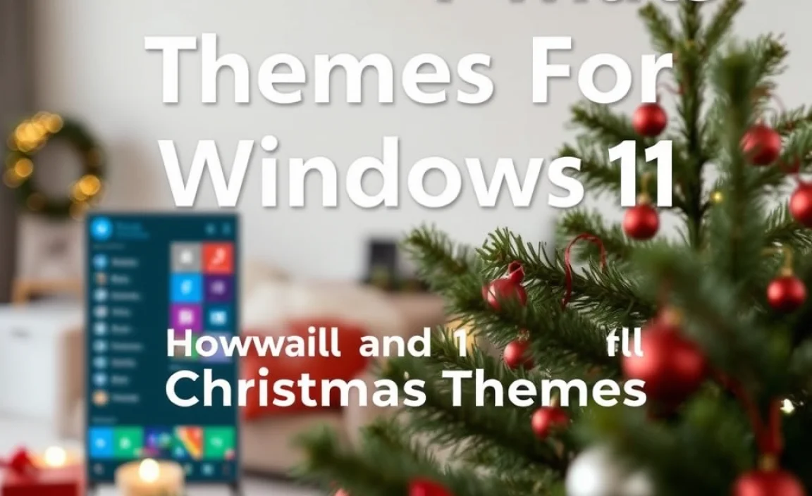 Top Christmas Themes For Windows 11: Festive Decor Ideas! - wingeek