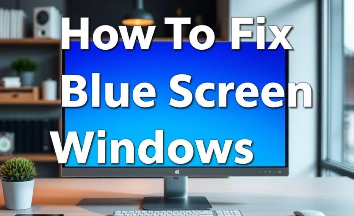 How To Fix Blue Screen Windows On Old Pc: Quick Guide! - wingeek