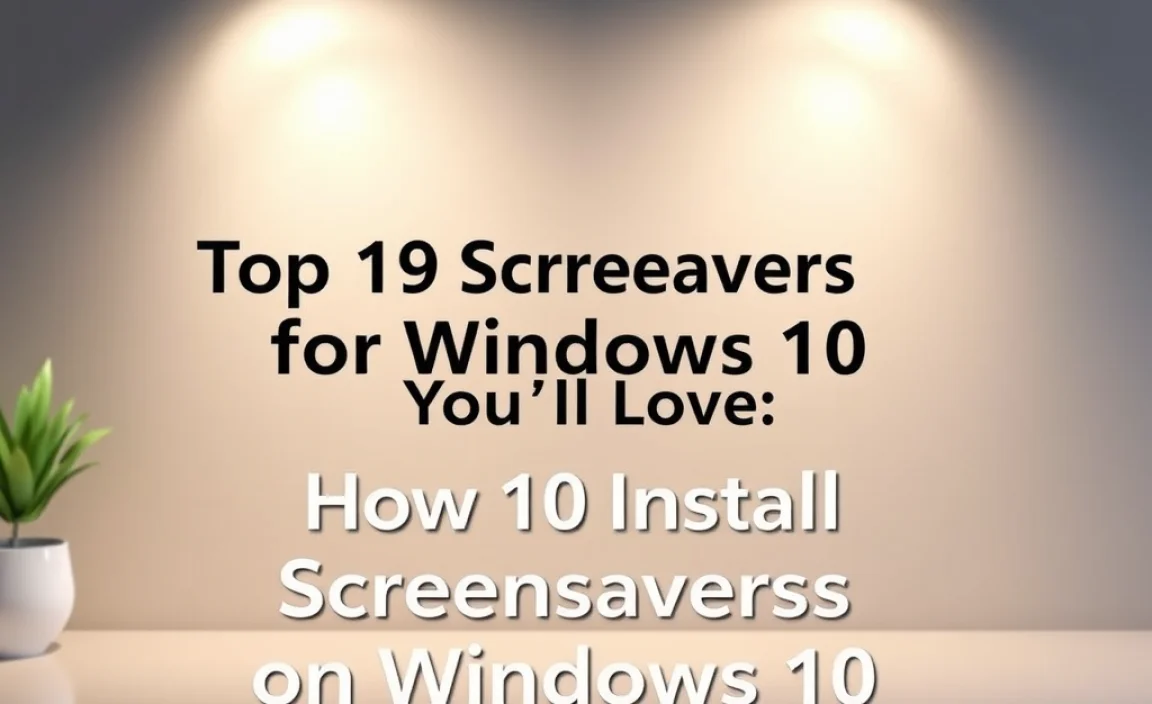Top 10 Screensavers For Windows 10 You’Ll Love! - wingeek