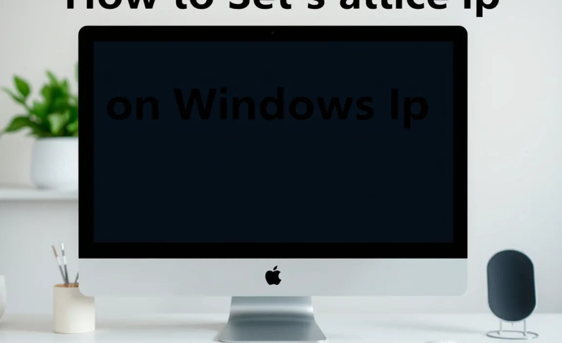 How To Set Static Ip On Windows In Under 5 Minutes - wingeek