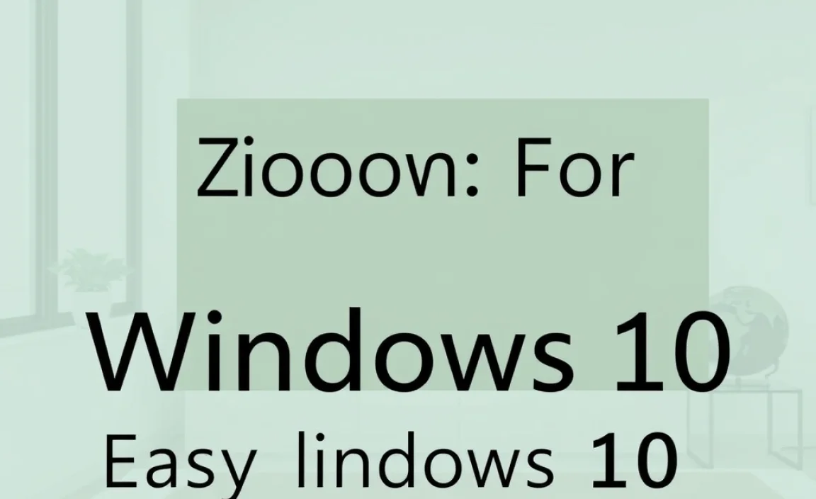 Download Zoom For Windows 10: Easy Installation Guide - wingeek
