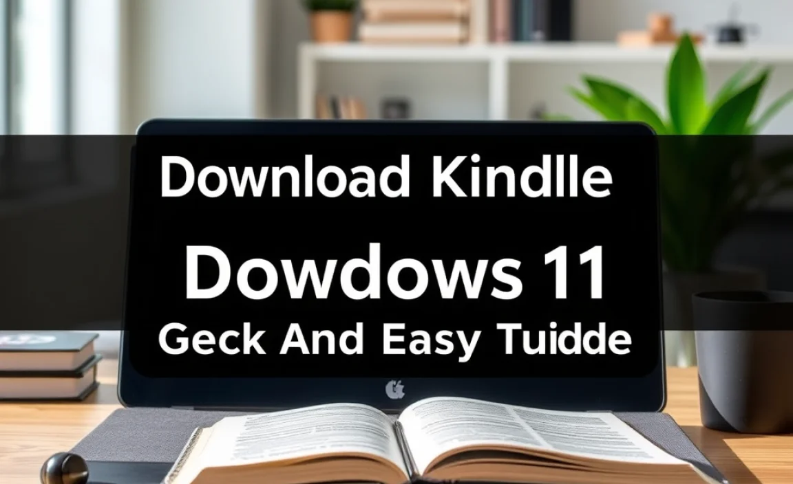 Download Kindle For Windows 11: Quick And Easy Guide - wingeek