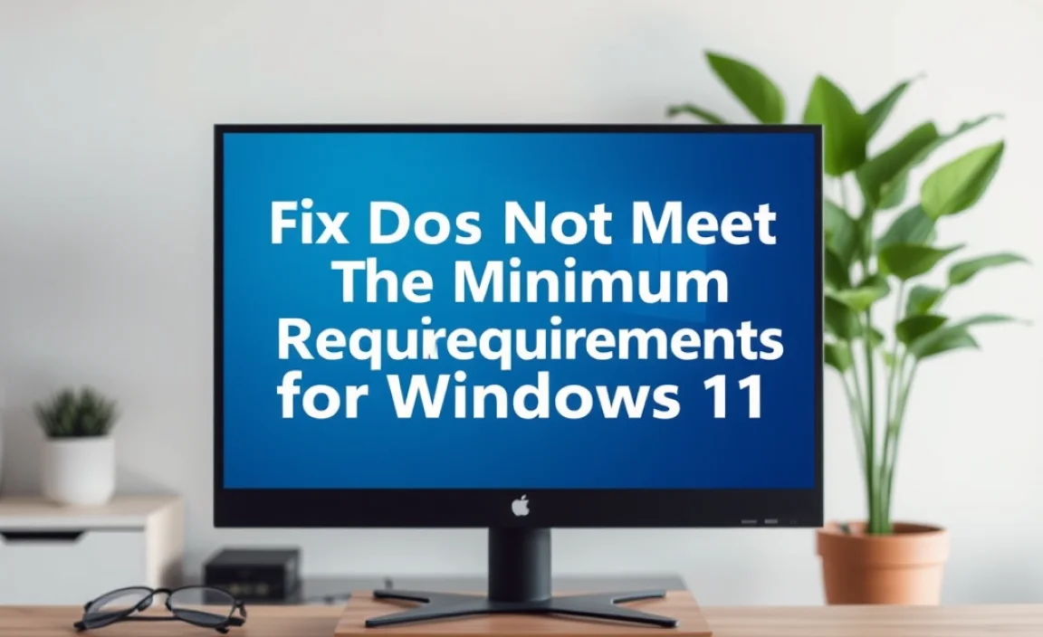 Fix Pc Does Not Meet The Minimum Requirements For Windows 11 Wingeek