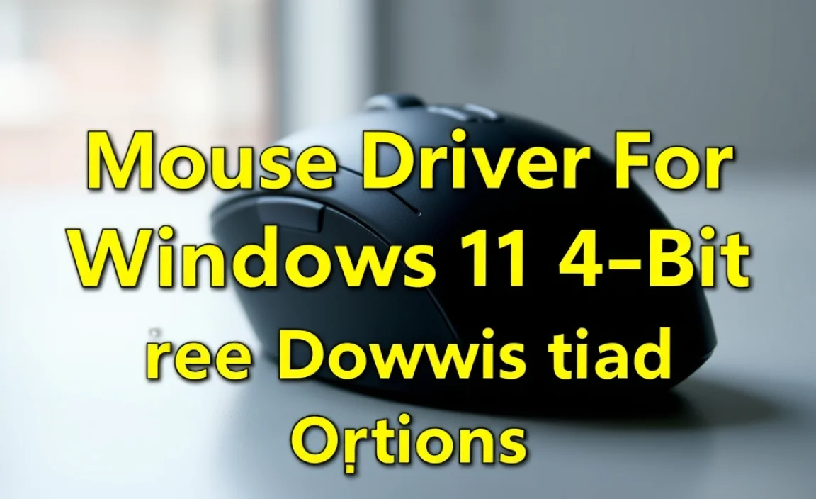 Free Download: Mouse Driver For Windows 11 64-Bit - wingeek