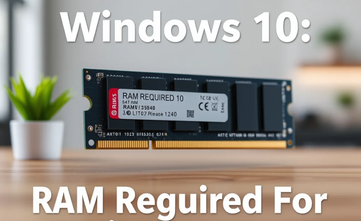 Discover The Ram Required For Windows 10: Essential Guide - wingeek
