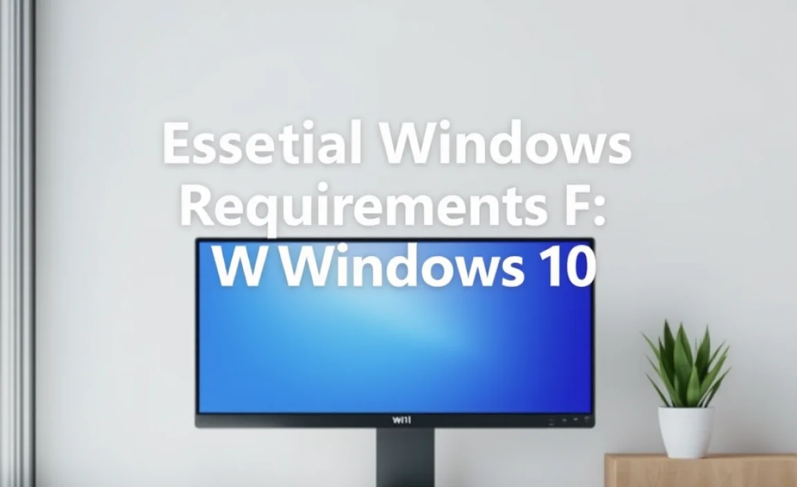 Essential Windows Requirements For Windows 10 Explained - wingeek