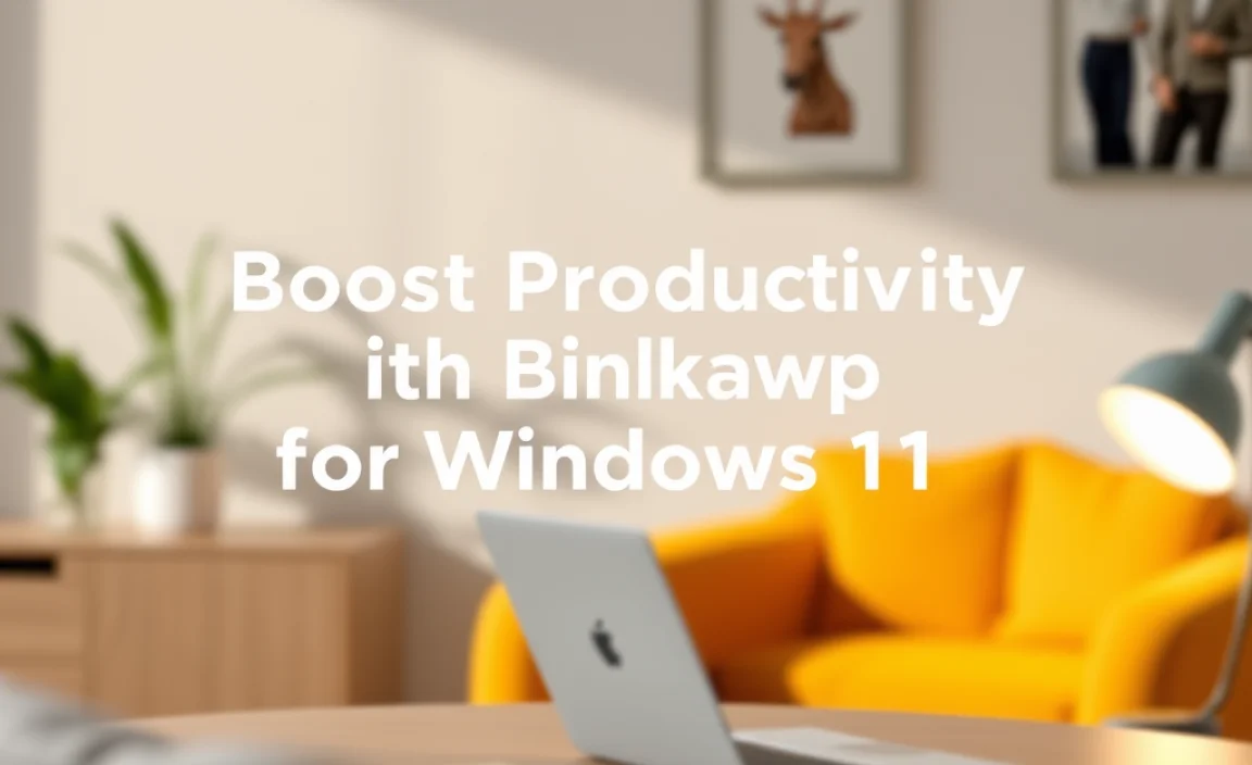 Boost Productivity With Blink App For Windows 11 - wingeek