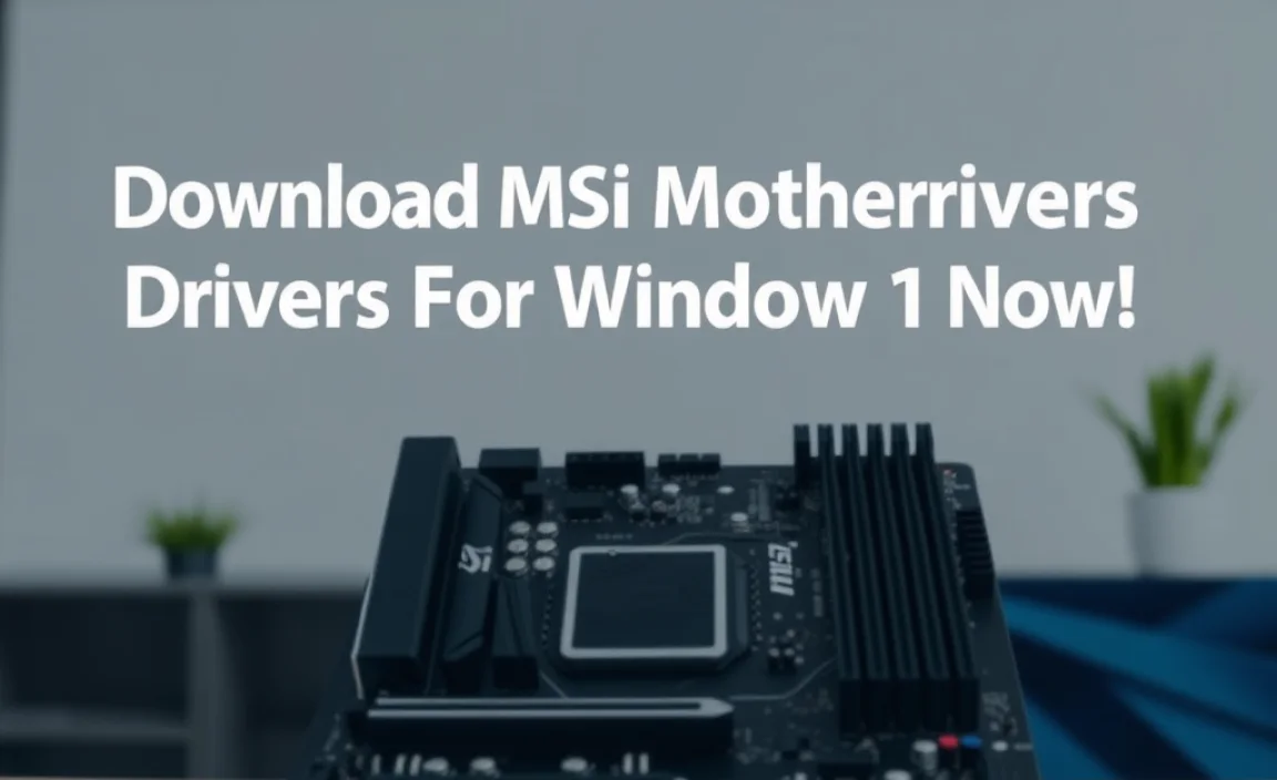 Download Msi Motherboard Drivers For Windows 11 Now! - wingeek