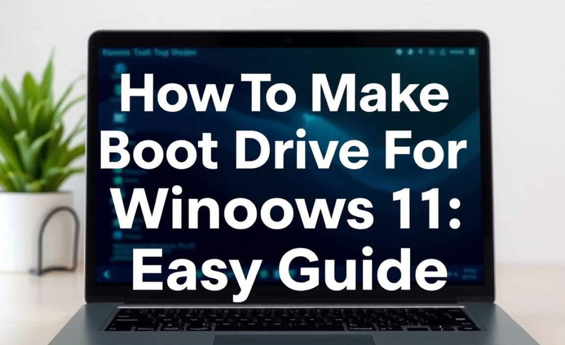 How To Make A Boot Drive For Windows 11: Easy Guide - wingeek
