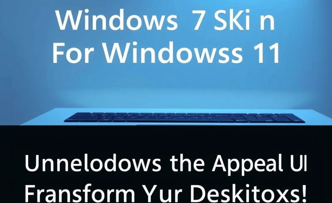Windows 7 Skin For Windows 11: Transform Your Desktop! - wingeek