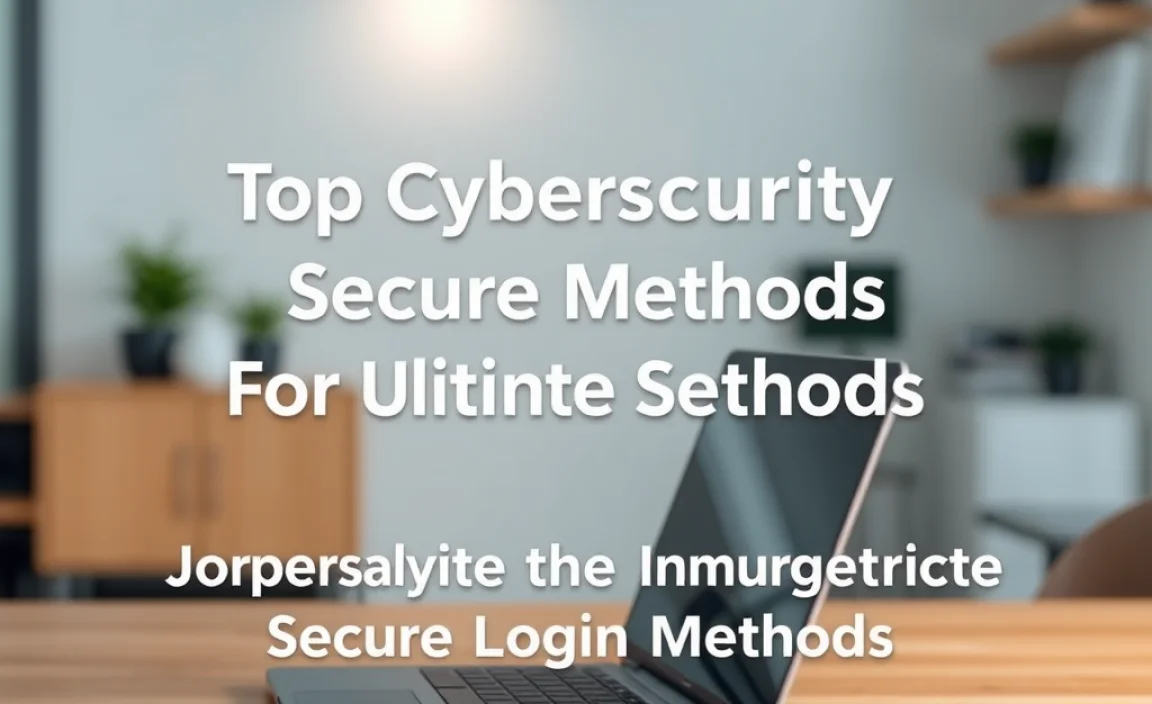 Top Cybersecurity Secure Login Methods For Ultimate Safety - wingeek