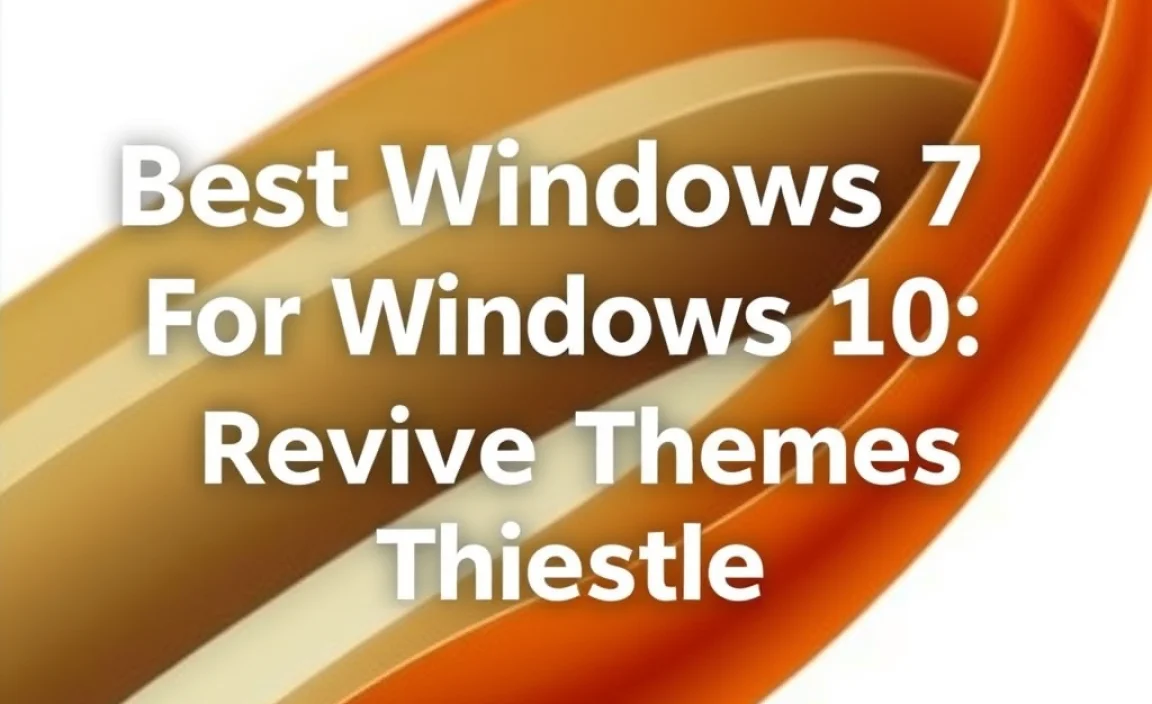Best Windows 7 Theme For Windows 10: Revive Classic Style! - wingeek