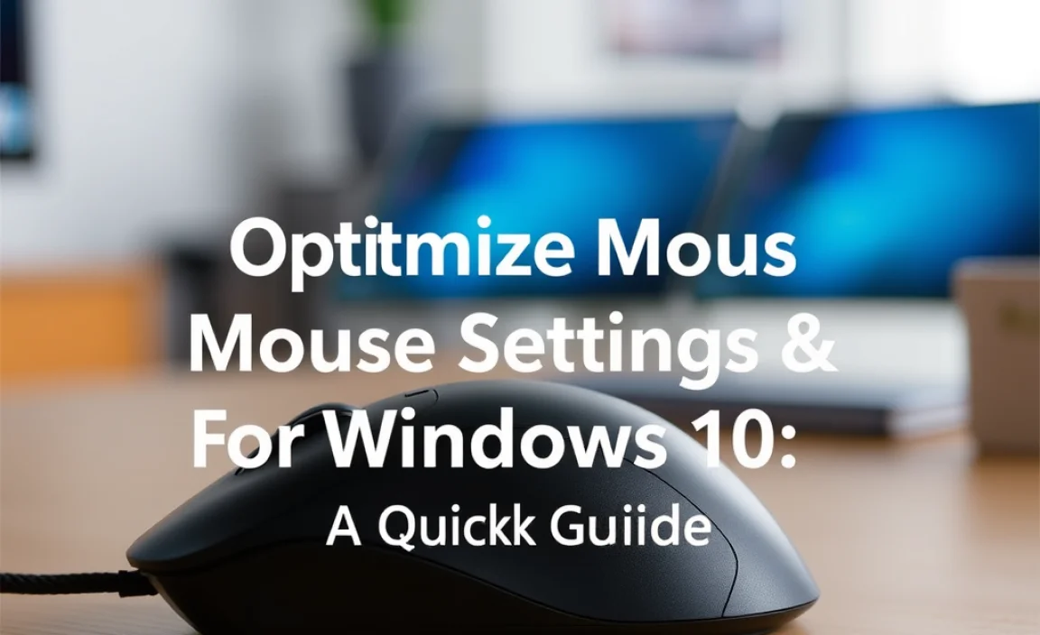 Optimize Mouse Settings For Windows 10: A Quick Guide - wingeek