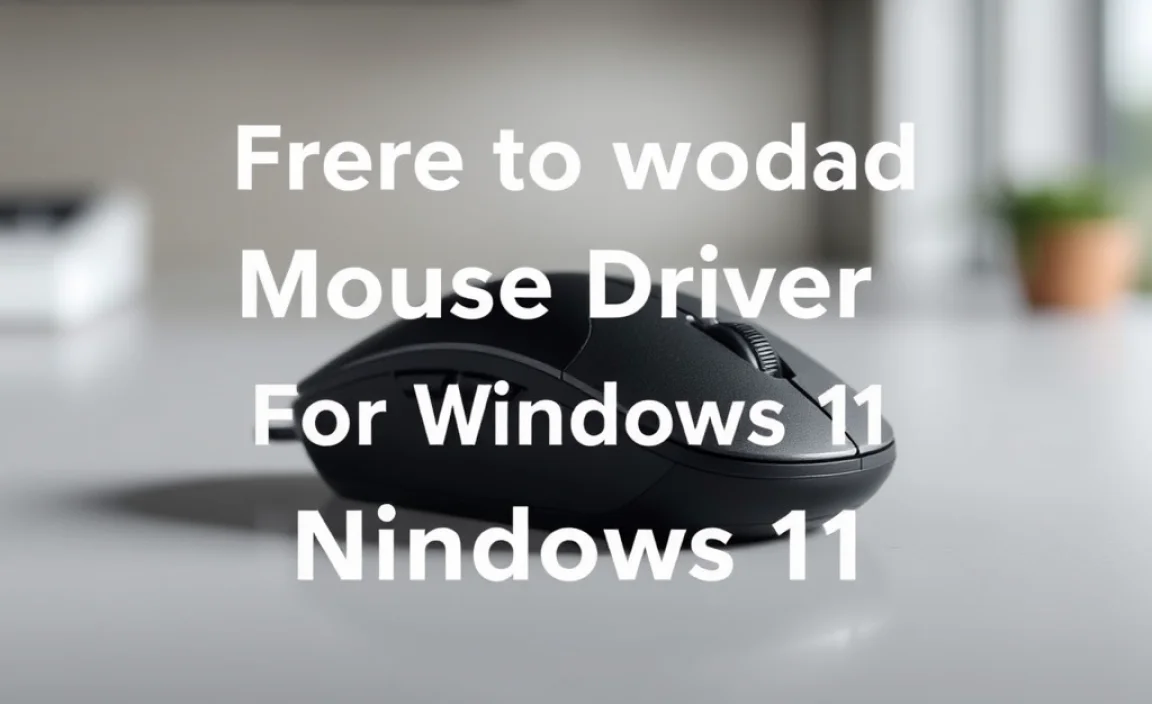 Free Download: Mouse Driver For Windows 11 64-Bit - wingeek