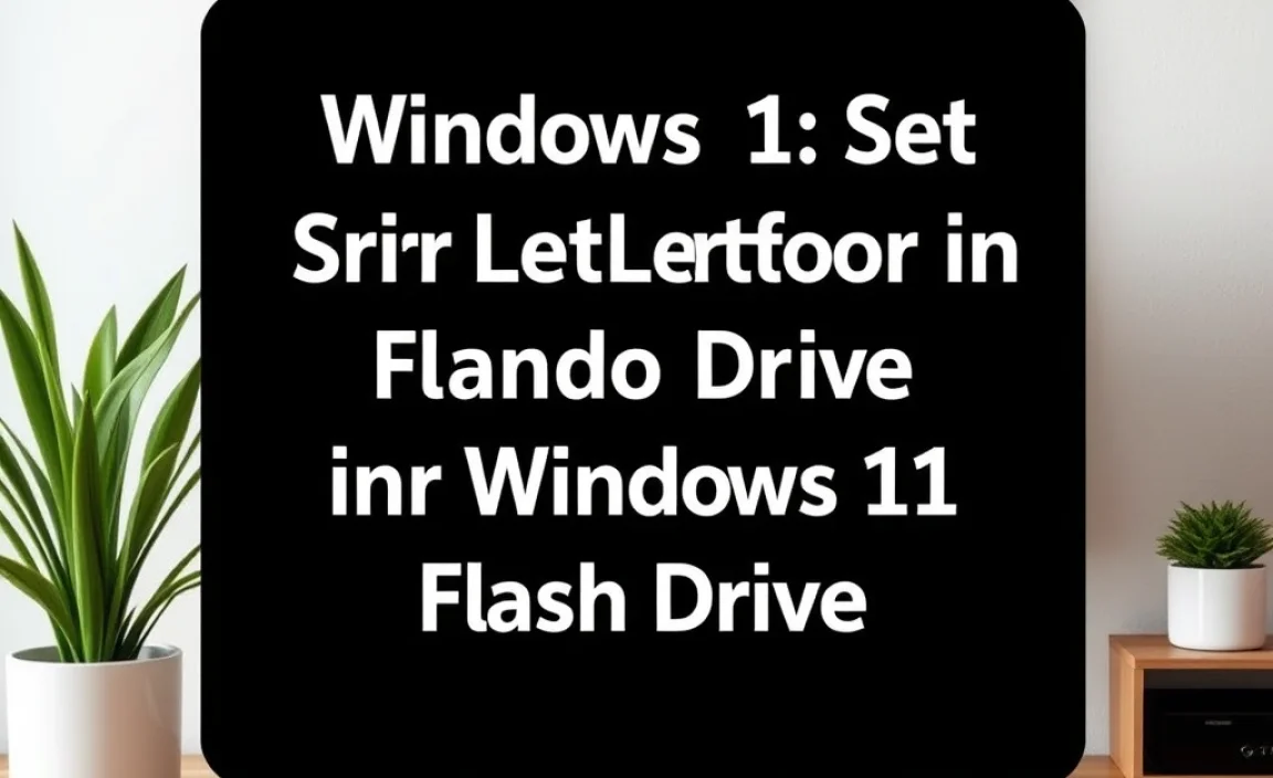 Set Drive Letter For Flash Drive In Windows 11 Easily - wingeek